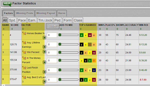 SPECIAL PICKS SAMPLE - Horseplayer Toolkit